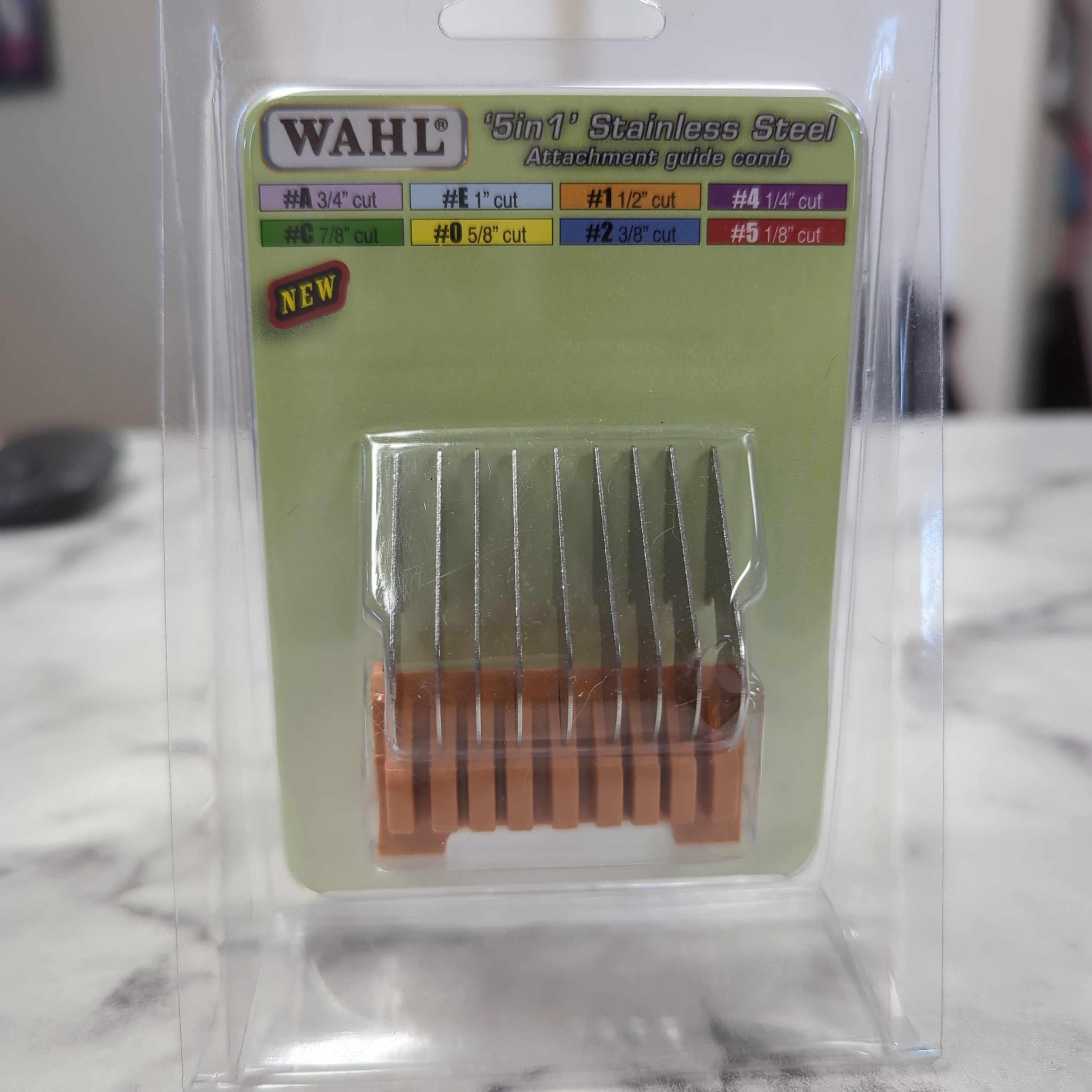 Wahl 5-1 Guard Comb- singles – Canadian Grooming Distributor